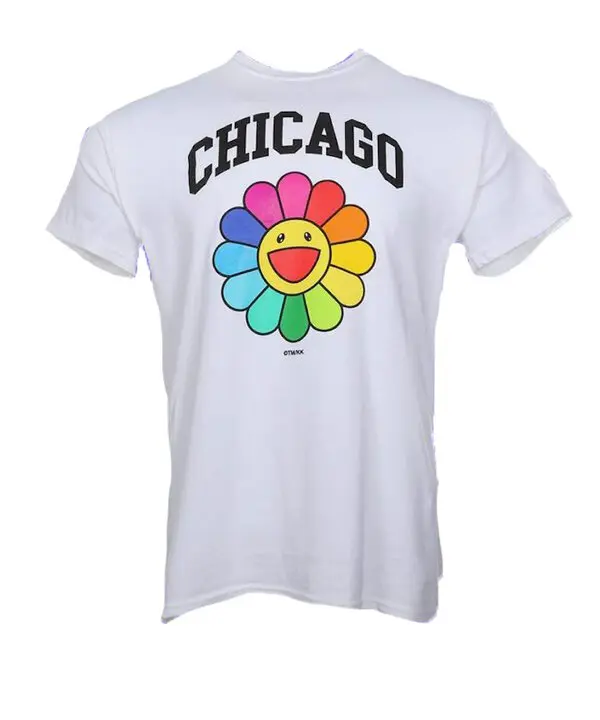 TAKASHI MURAKAMI Complexcon Chi Flower Tee Shirt - White