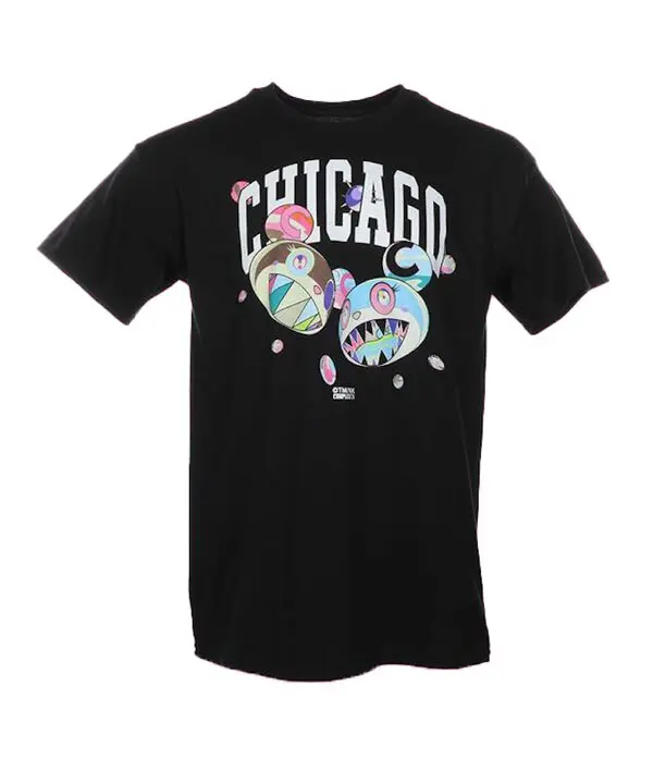 TAKASHI MURAKAMI Complexcon Chicago Discord Tee Shirt - Black