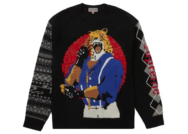 Supreme Yohji Yamamoto Tekken Sweater - Black