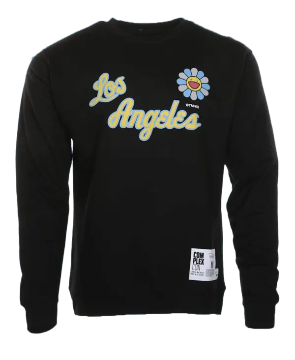 TAKASHI MURAKAMI Complexcon X La Lakers M&n Crew Sweatshirt