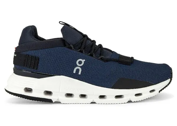 On Running Cloudnova Sneakers - Navy Blue/white