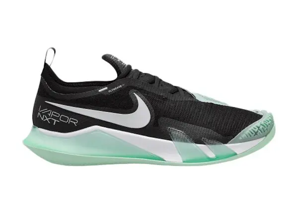 Nike Court React Vapor Nxt Sneakers - Black/mint/white