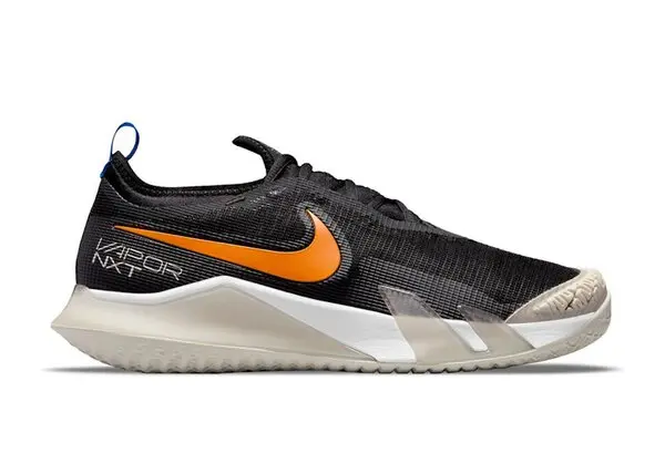 Nike Court React Vapor Nxt Hc Sneakers - Black/sunset/light Bone