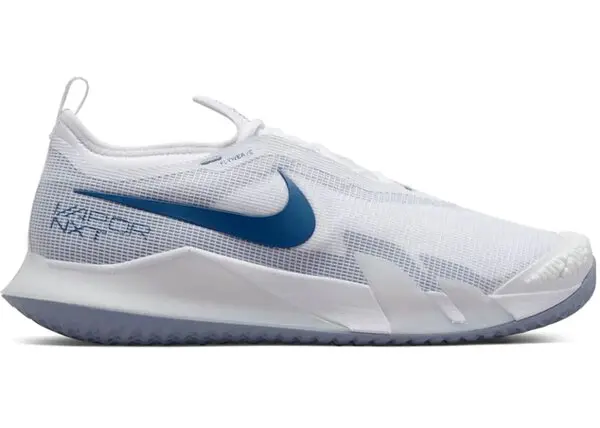 Nike Court React Vapor Nxt Hc Sneakers - White/mystic Navy Blue/ashen Slate