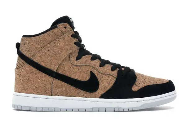 Nike Dunk High Cork Sneakers - Black/hazelnut