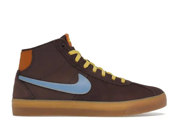 Nike Bruin High Why So Sad? Sneakers - Light Chocolate/light Blue/monarch