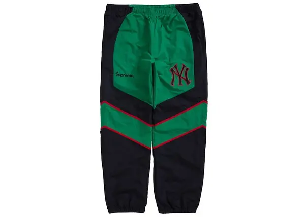 Supreme X New York Yankees Track Pant - Green