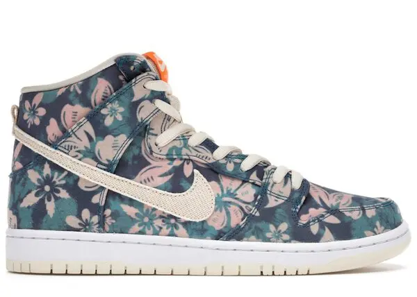 Nike Dunk High Hawaii Sneakers - Sail/blue/green Aqua