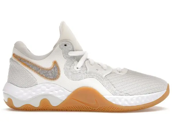 Nike Renew Elevate 2 Gum Sneakers - Summit White/metallic Bronze