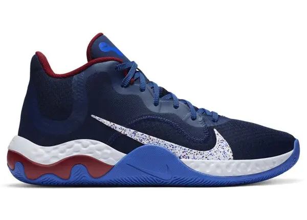 Nike Renew Elevate Sneakers - Blue Void/racer Blue/deep Royal Blue