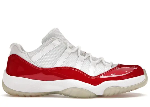 JORDAN Retro Low Sneakers - White/varsity Red/black