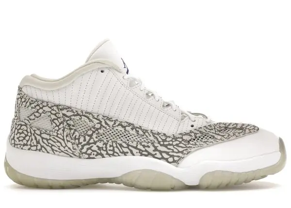 JORDAN Retro Low Ie Sneakers - White/cobalt Blue/zen Grey