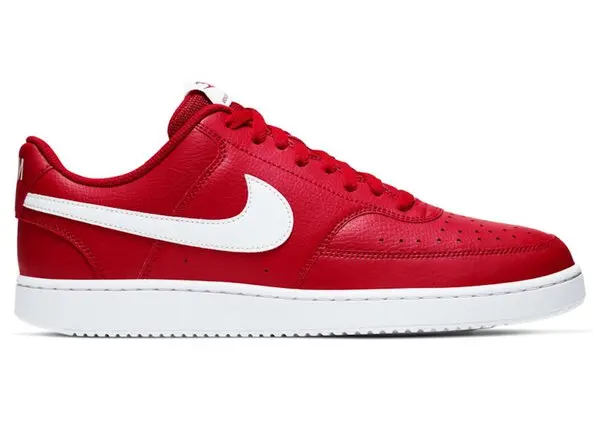 Nike Court Vision Lowin - Gym Red/white