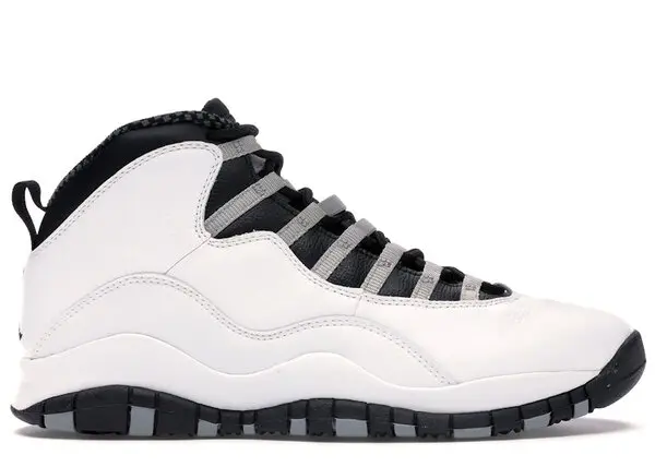 JORDAN Retro Steel Sneakers - White/black/light Steel Grey