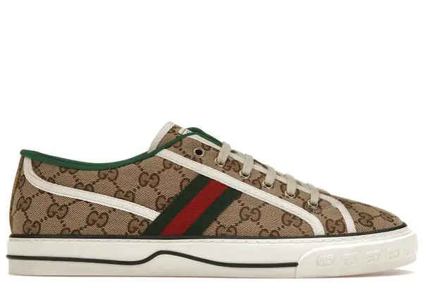 Gucci Tennis 1977 Gg Canvas Sneakers - Beige