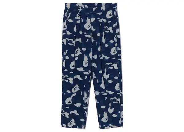 BAPE Abc Camo Easy Pants - Indigo