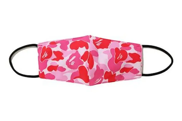 BAPE Abc Camo Mask - Pink