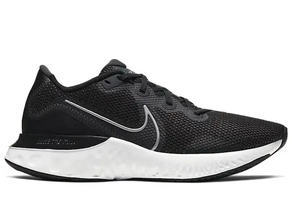 Nike Renew Run Sneakers - Black/white/dark Smoke