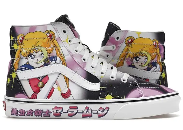 VANS Sk8-hi Pretty Guardian Sailor Moon Sneakers