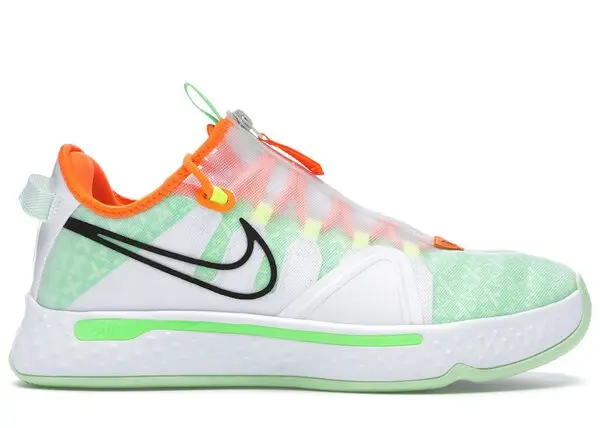 Nike Pg 4 Gatorade Sneakers - White/black/barely Volt