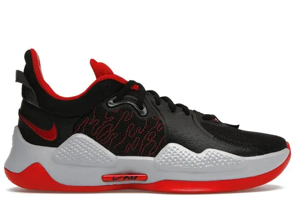Nike Pg Bred Sneakers - Black/university Red/white