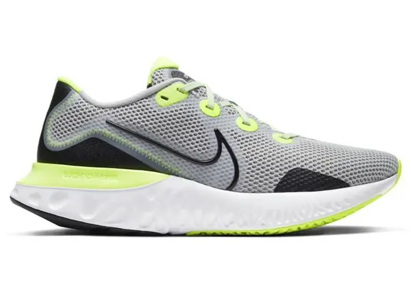 Nike Renew Run Sneakers - Grey Fog/white/volt