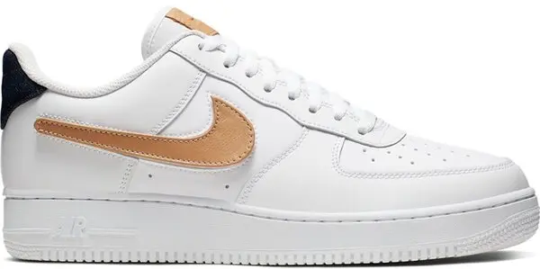 Nike Air Force 1 Low Removable Swoosh Pack - White/obsidian/vachetta Tan