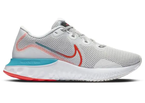 Nike Renew Run Ombre Swoosh - Summit White/oracle Aqua/black