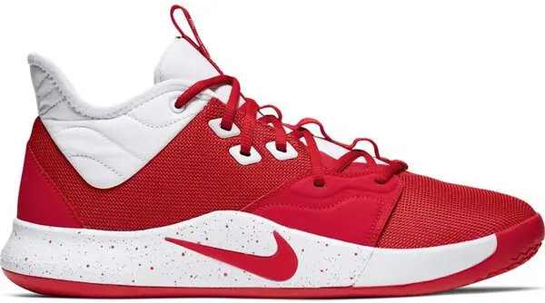 Nike Pg 3 Team Sneakers - University Red/white