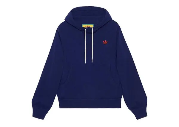 Gucci X Adidas Wool Sweatshirt - Dark Blue