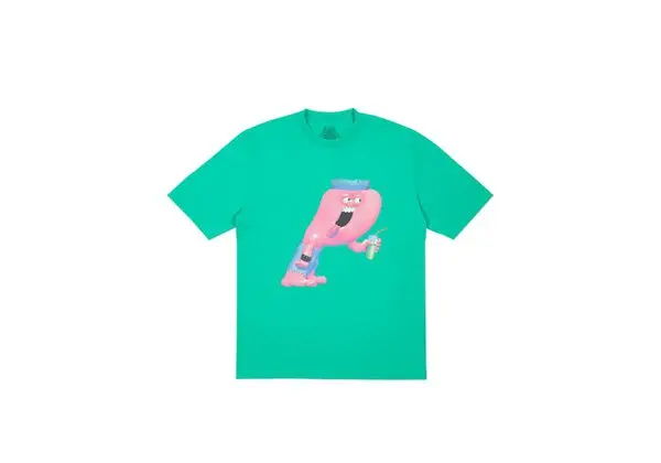 PALACE Burb T-shirt - Pool Green