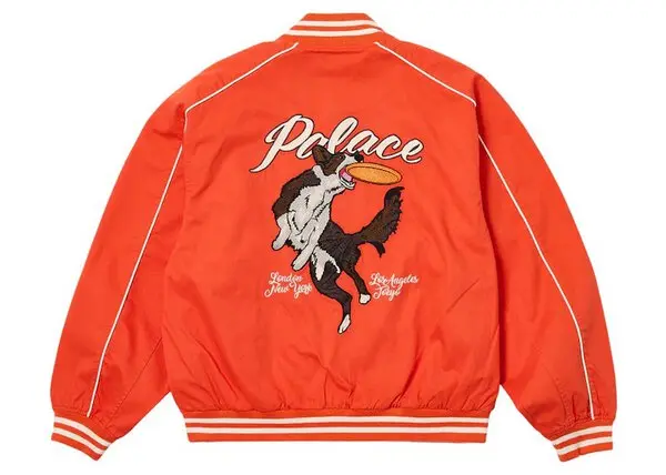 PALACE Catch It Bomber Jacket - Jaffa