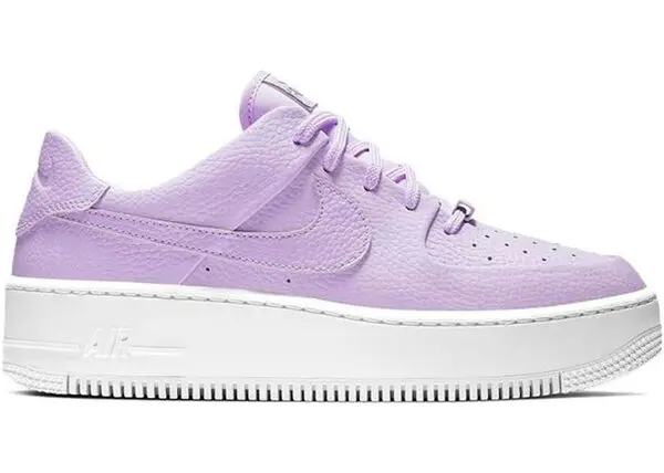 Nike Air Force 1 Low Sage Sneakers - Oxygen Purple