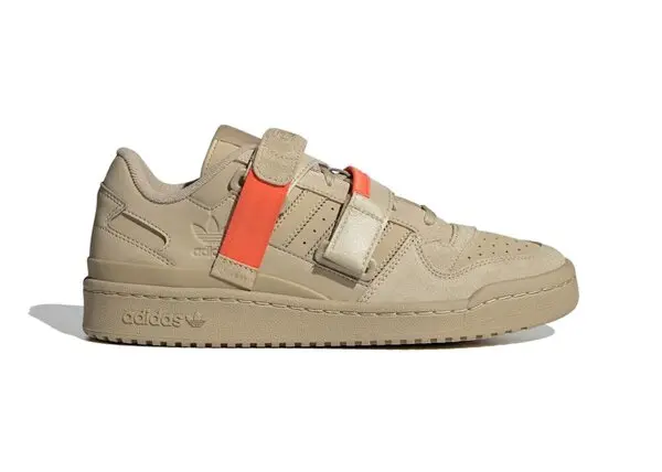 Adidas Forum Low Strap - Taupe Oxide/true Orange