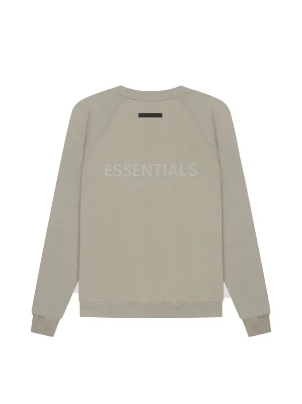 Fear Of God Essentials Pullover Crewneck Sweatshirt - Moss/goat