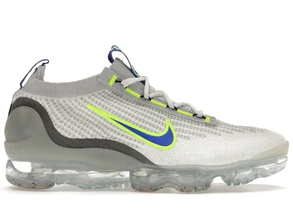 Nike Air Vapormax 2021 Sneakers - White/royal/volt