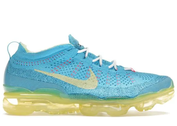 Nike Air Vapormax 2023 Flyknit - Baltic Blue/citron Tint/green Abyss