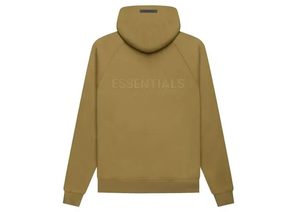 Fear Of God Essentials Pullover Hoodie - Amber