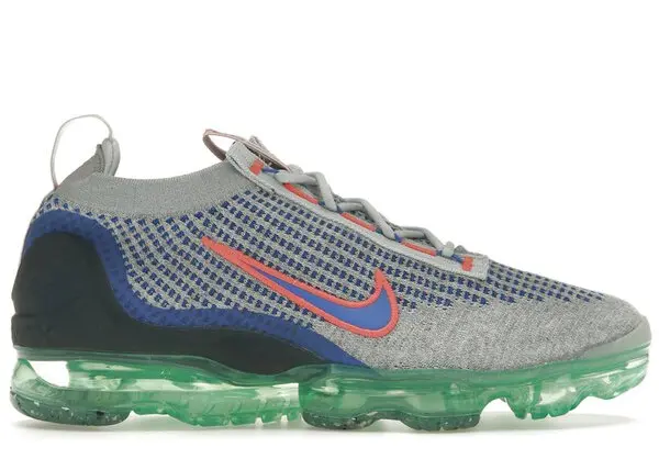 Nike Air Vapormax 2021 Flyknit - Wolf Grey/medium Blue/dark Smoke Grey