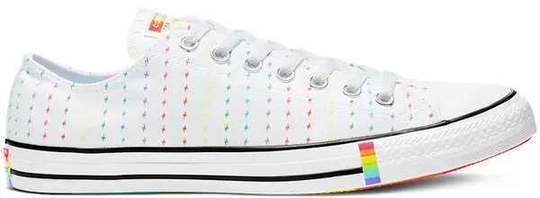 CONVERSE Chuck Taylor All Star Ox Pride Sneakers - White/multi/black
