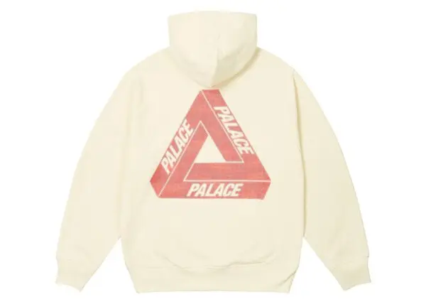 PALACE Bit Grippy Triferg Hood - White