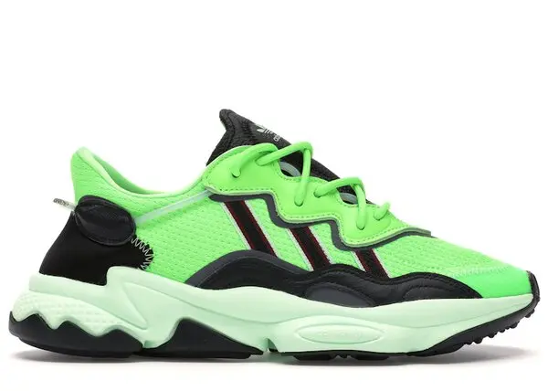 Adidas Ozweego Sneakers - Neon Green/core Black
