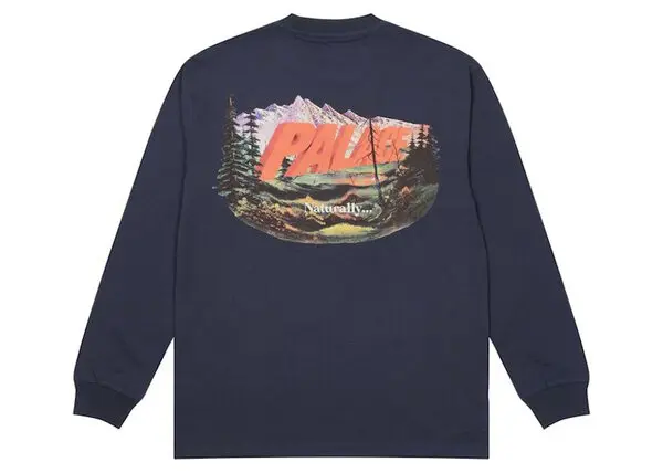 PALACE Chapping Longsleeve - Navy Blue