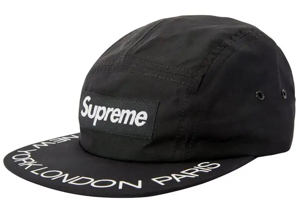 Supreme Visor Print Camp Cap