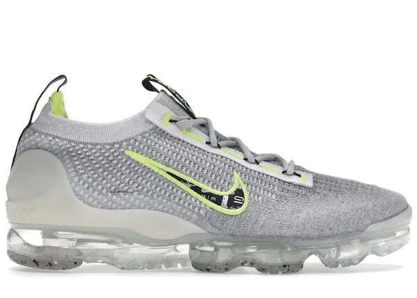 Nike Air Vapormax 2021 Fk - Wolf Grey/white/volt