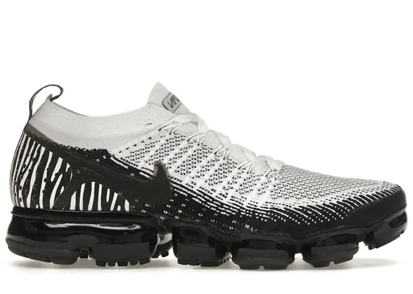 Nike Air Vapormax 2 Animal Pack Zebra Sneakers - White/black