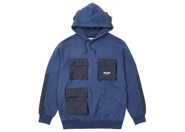 PALACE Cpocket Hood - Blue