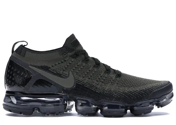 Nike Air Vapormax 2 Sneakers - Cargo Khaki/black/total Orange