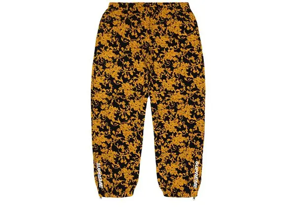 Supreme Warm Up Pant - Black Floral