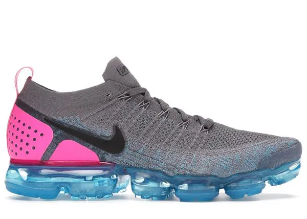 Nike Vapormax 2 Sneakers - Gunsmoke/black/blue Orbit